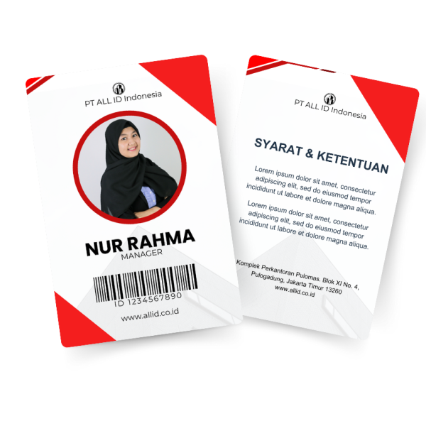 Cetak Kartu ID Card Glosy | Printid Indonesia
